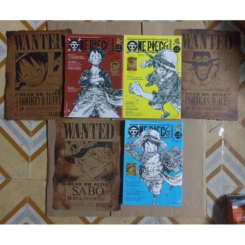 One Piece Magazine Vol 1,2,3 | Shopee Việt Nam