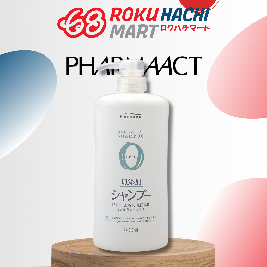 Dầu gội chiết xuất thiên nhiên không chứa phụ gia Kumano Pharmaact ...