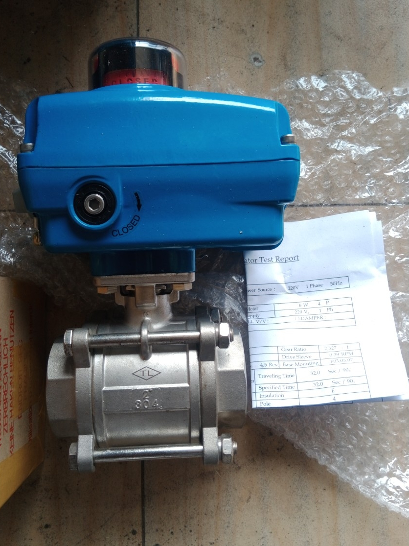 VAN BI INOX 3PC ĐIỀU KHIỂN ĐIỆN, LOẠI ĐÓNG MỞ ON/OF 1/2"-SA003 | Shopee Việt Nam