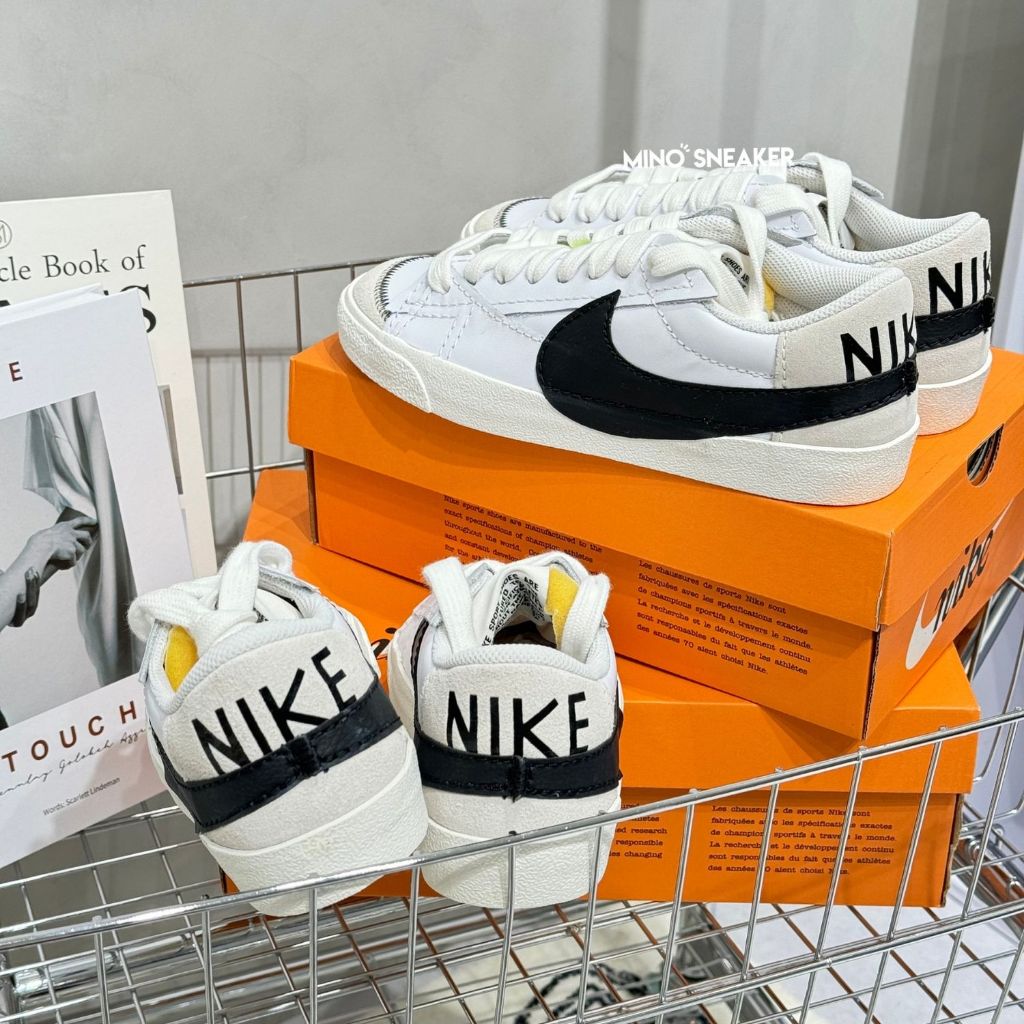 [SẴN AUTH 100%] Giày Nike Blazer Low '77 Jumbo White Black (DQ1470-101 ...