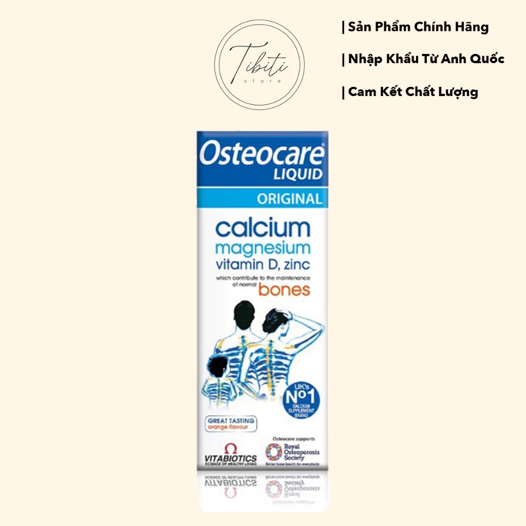 Siro Bổ Sung Canxi Vitabiotics Osteocare Liquid 200ml | Shopee Việt Nam