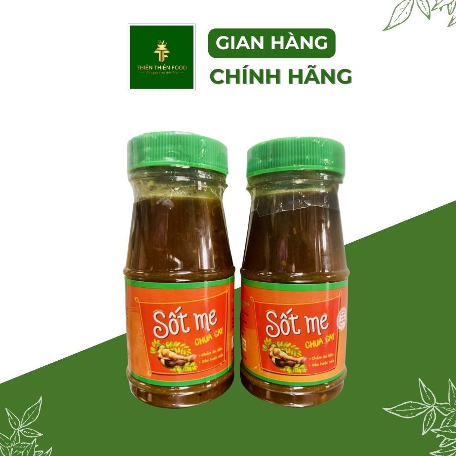 Sốt Me Chua Cay Thiên Thiên Food 120gr dùng chế biến các món ram me ...