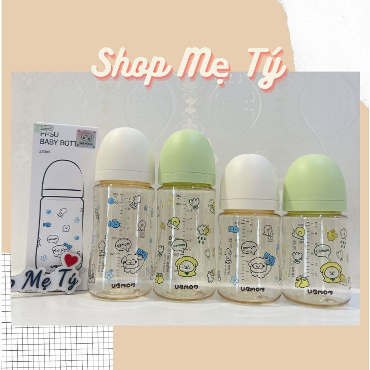 Bình sữa UBmom 𝙈𝙊𝙉𝙂'𝙎 𝙎𝙐𝙈𝙈𝙀𝙍 𝙑𝘼𝘾𝘼𝙏𝙄𝙊𝙉 mùa hè hình cừu 2024 Hàn Quốc size 200ml / 280ml | Shopee ...