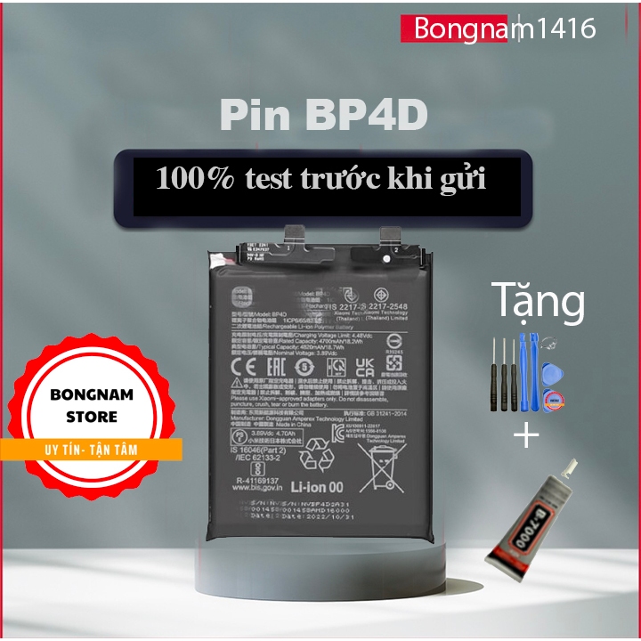 Pin Thay Thế Xiaomi 13 Pro BP4D - Tặng Kèm Keo Dán & Bộ Dụng Cụ Sửa Chữa. | Shopee Việt Nam