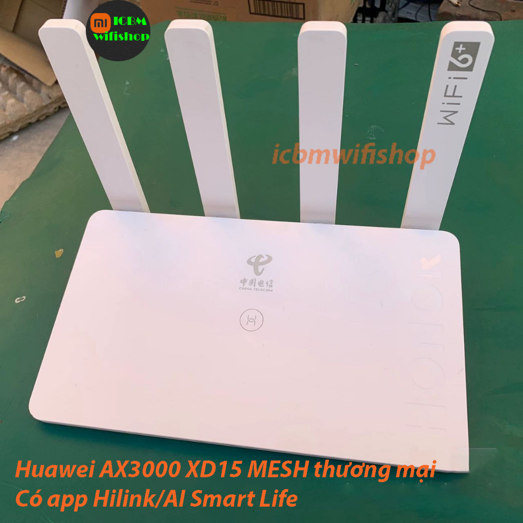 Bộ phát wifi Huawei AX3000 XD21 AX3 MESH roamming, có app HiLink, AI Smart Life | Shopee Việt Nam