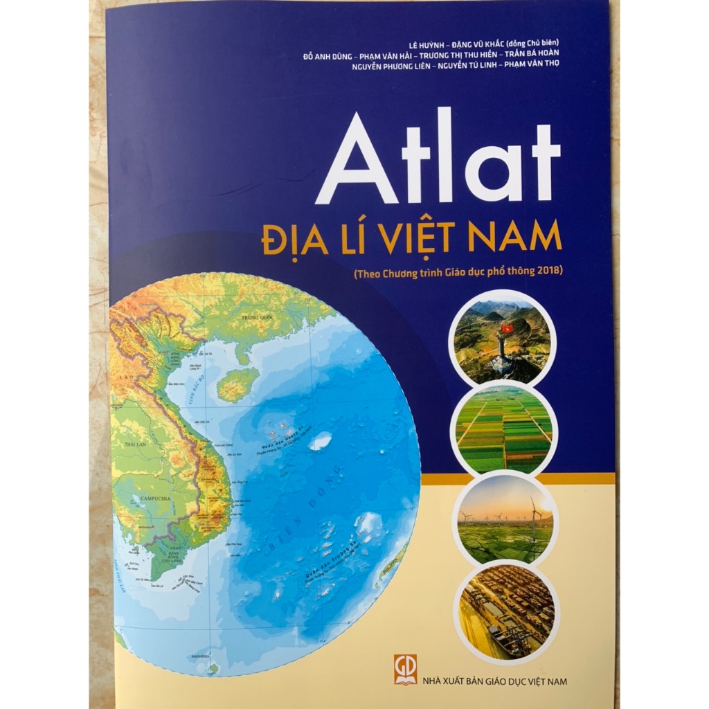 Sách - Atlat Địa Lí Việt Nam theo chương trình giáo dục phổ thông 2018 ...