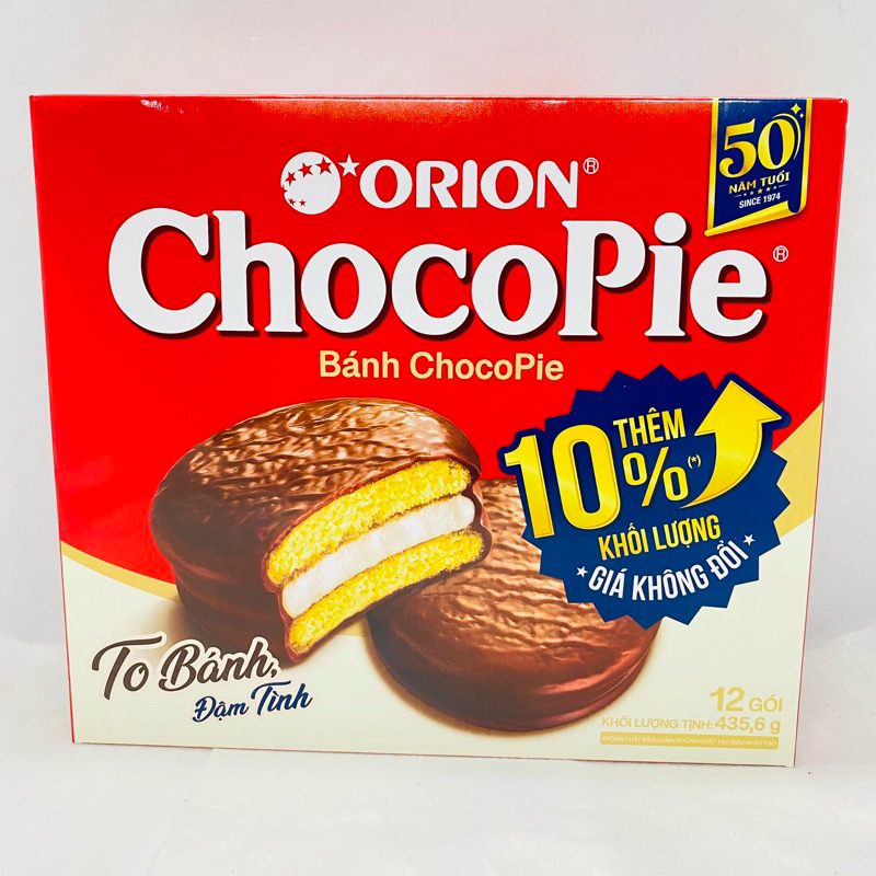 Bánh Chocopie Orion 12 cái 396g | Shopee Việt Nam