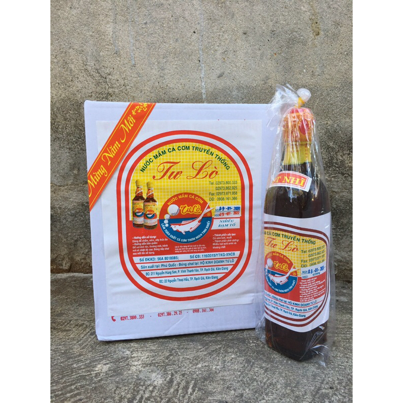 {38 độ} Nước mắm Tư Lò 500ml | Shopee Việt Nam