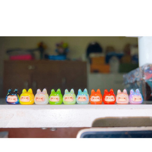 Set 60 Charm kiki hologram loại siêu mini phát sáng | Shopee Việt Nam