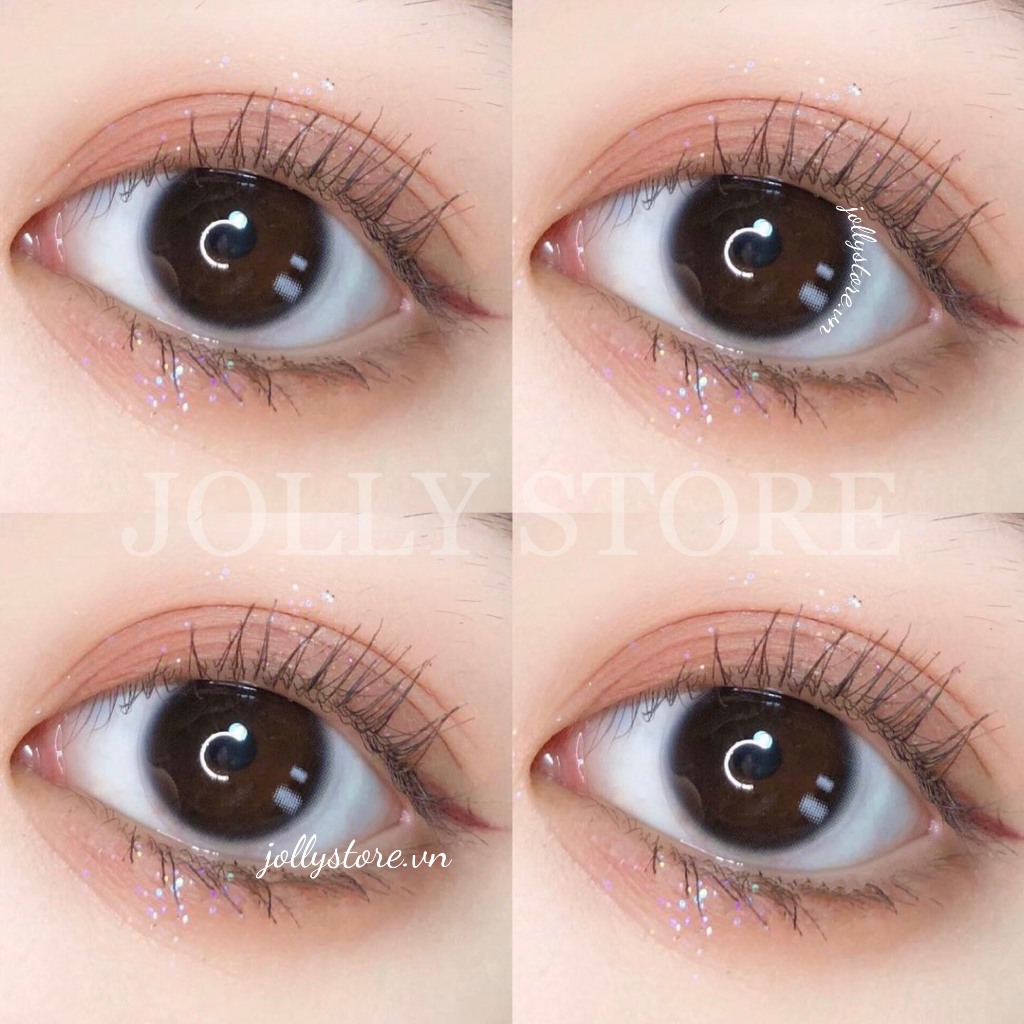 Lens cận 213 BLACK 14.0mm Kính Áp Tròng JOLLY STORE | Shopee Việt Nam