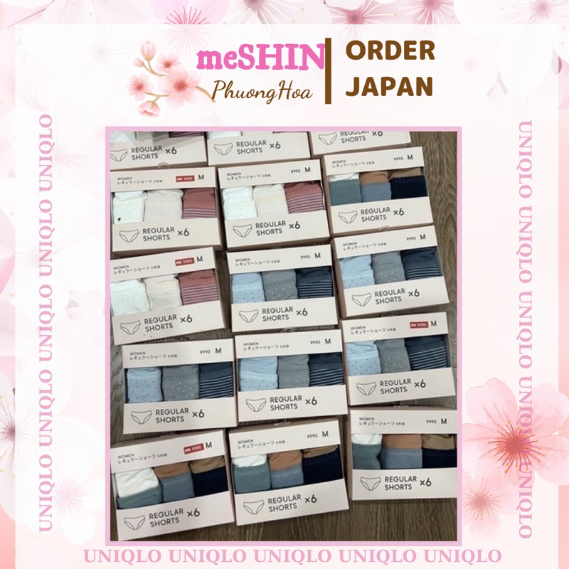 Set 6c Quần Chip GU mẫu mới 2025 - Nhật Bản | Shopee Việt Nam