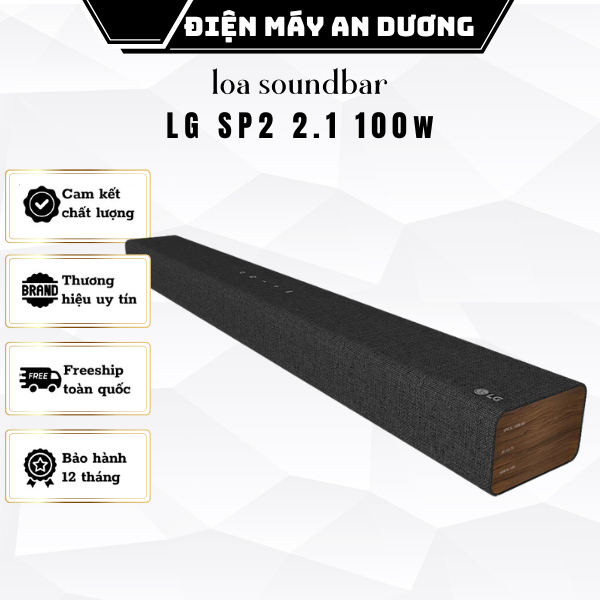 Loa thanh LG Soundbar SP2 2.1CH 100W - Hàng chính hãng bảo hành 12 ...