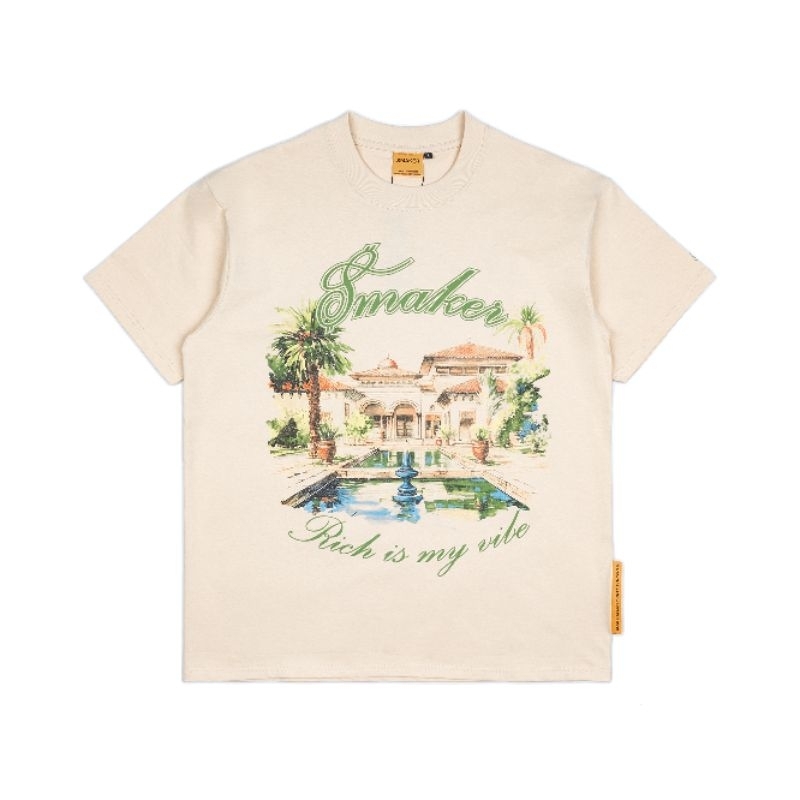 [SMAKER] Áo thun cotton nam nữ Unisex form rộng tay lỡ, local brand ...