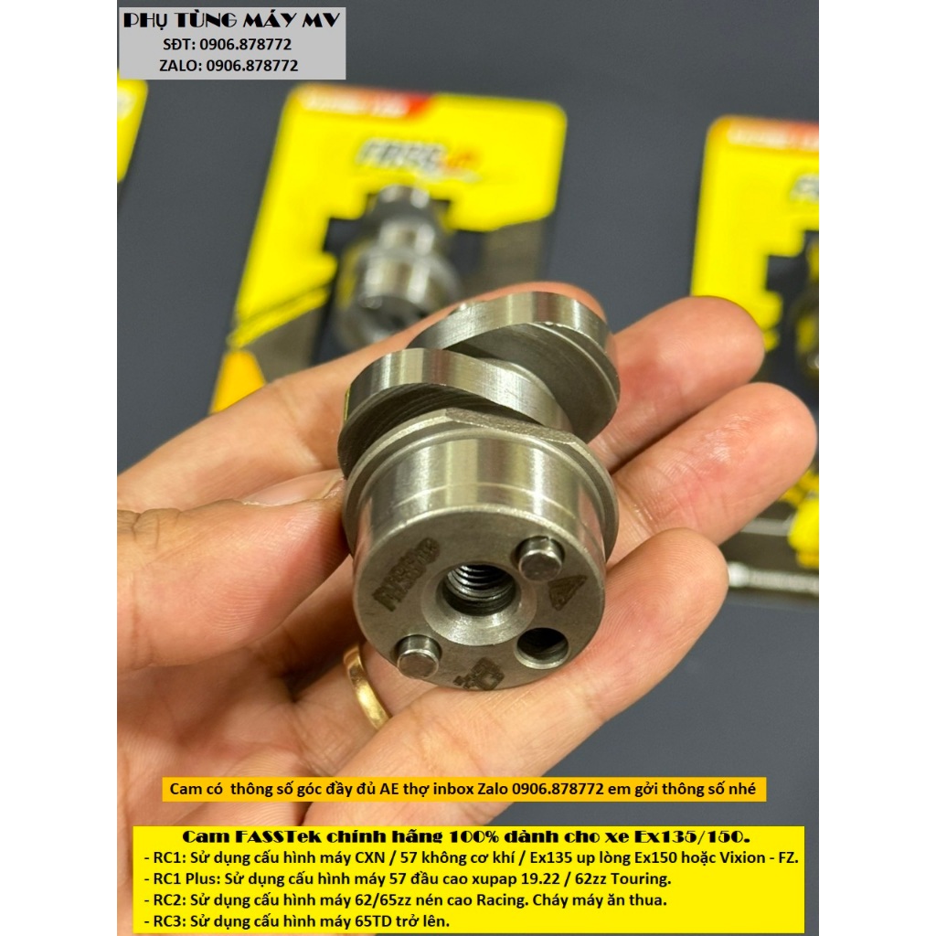 Cam độ FASSTek chính hãng cho xe Ex135/150. Mẫu RC1/RC1 Plus/RC2/RC3 ...