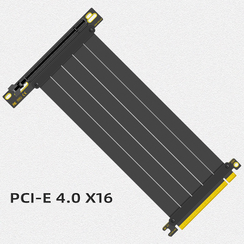 Dây Riser Dựng VGA Chính Hãng Dài 20cm Chuẩn PCI-e 3.0 và 4.0 Màu Đen ...