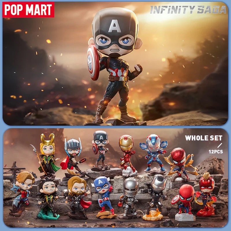 Pop Mart: Marvel Avengers Infinity Saga (Blind box set 12 hộp) | Shopee Việt Nam