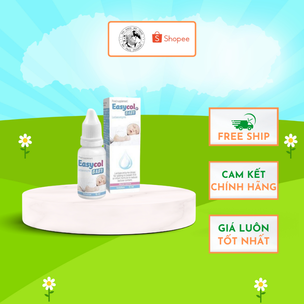 EASYCOL BABY – ENZYM LACTASE DÀNH CHO TRẺ BẤT DUNG NẠP ĐƯỜNG LACTOSE ...