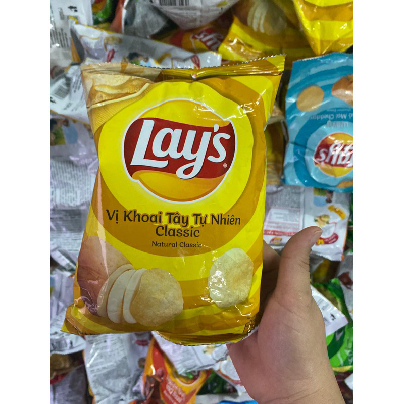 1kg snack khoai Tây Lays Nguyên vị | Shopee Việt Nam