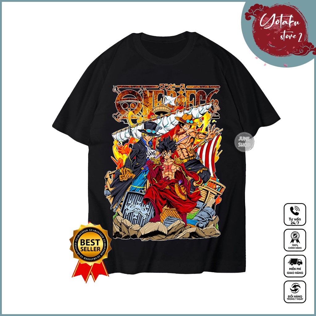 Áo One Piece - Áo Luffy Gear 5, Zoro, Sanji, Ace chất cotton co giãn 4 ...