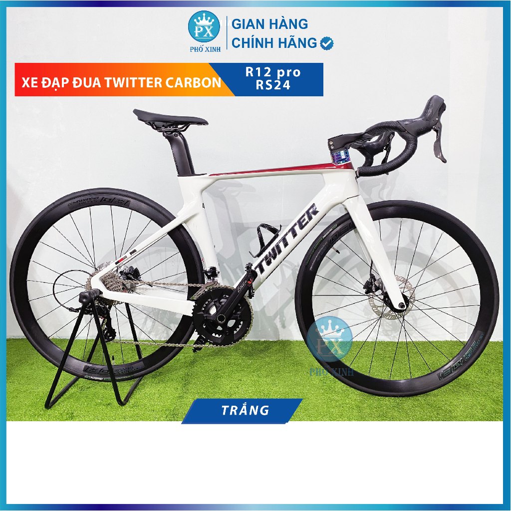 XE ĐẠP ĐUA TWITTER R12 PRO RS24 2024 | Shopee Việt Nam