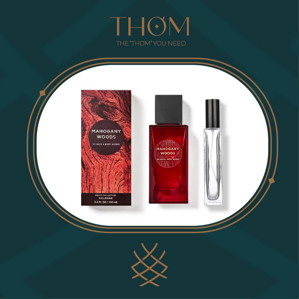 Nước Hoa Nam Bath & Body Works Eau De Cologne - MAHOGANY WOODS | Shopee ...