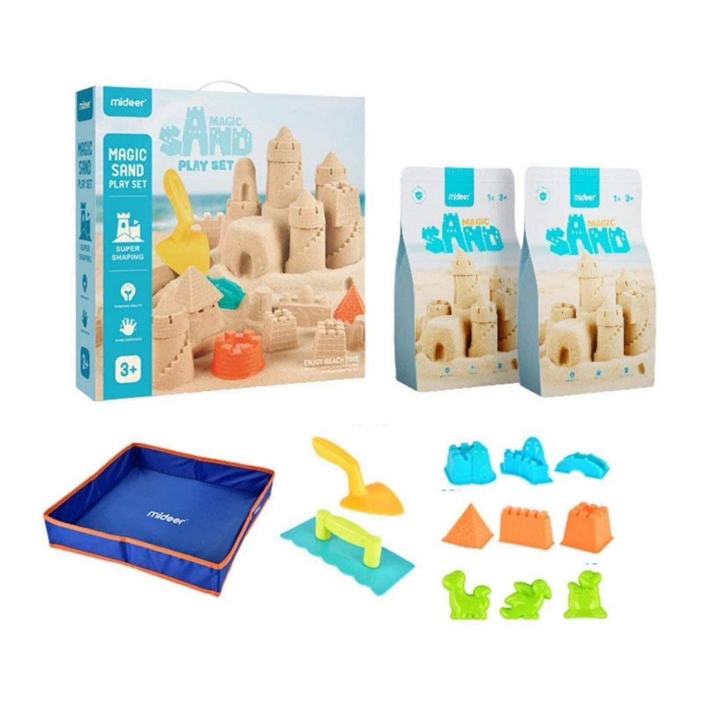 Cát động lực cho bé kèm khuôn chính hãng Mideer Magic Sand Play Set ...
