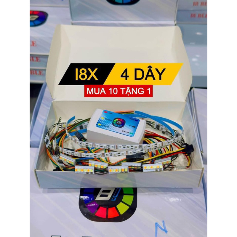 Mạch Led Audi i8X 4dây i8X 2dây i8-A11 và A8pro A11pro chỉnh app ...