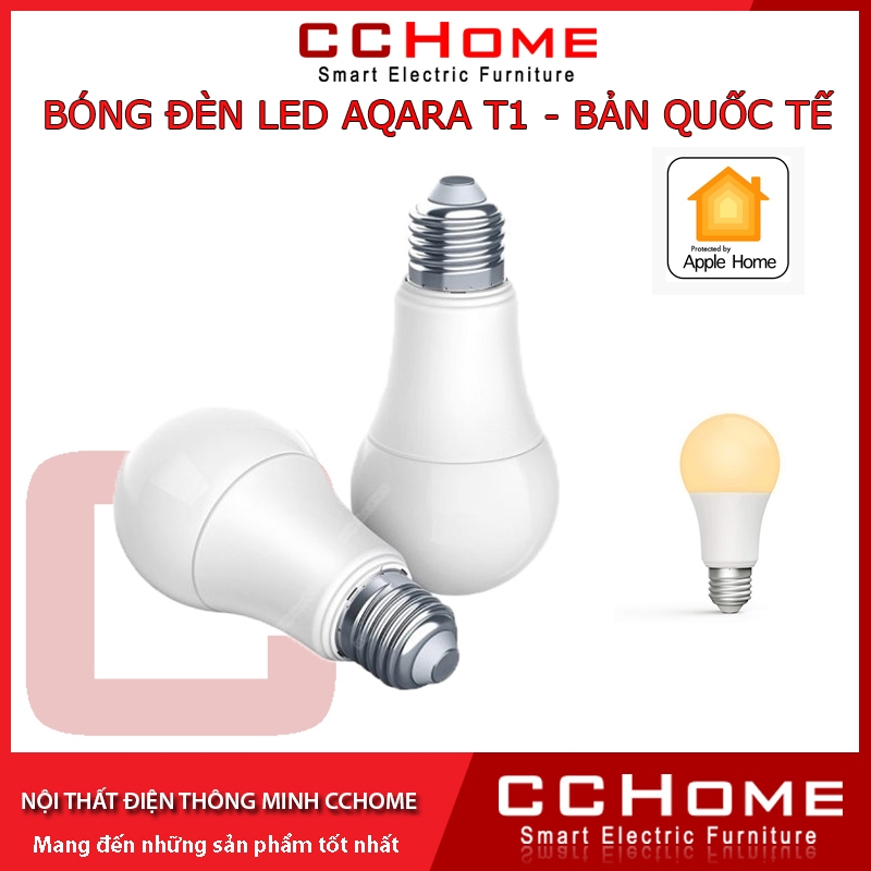 Bóng đèn Led Aqara Led Bulb T1 LEDLBT1-L01 - 8.5W Chỉnh nhiệt màu 2700K-6500K, Chuẩn chuôi E27 ...