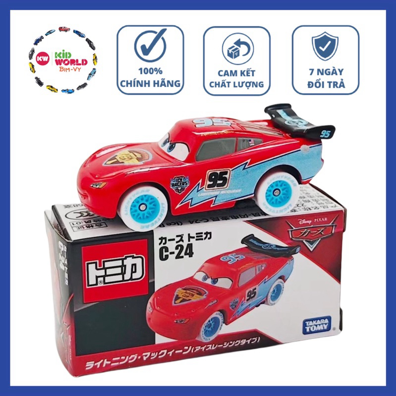 Xe mô hình Tomica Box Disney Pixar Cars-Lightning McQueen C-24. MS: 326 ...