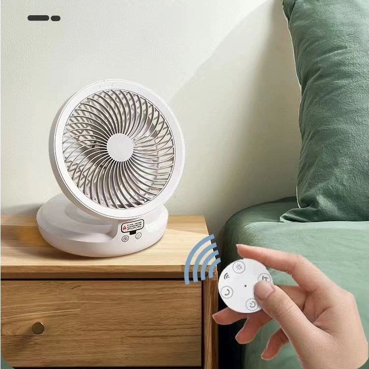 [Có sẵn] Edon E808 quạt lưu thông không khí nhà bếp chuyên dụng treo tường gấp có thể sạc lại ...