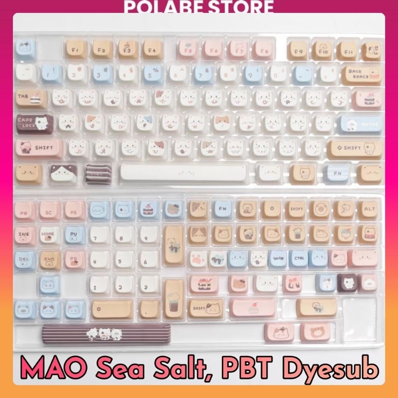 Tổng hợp Keycap MAO Kitten profile PBT bàn phím cơ Polabe Store Keycap ...