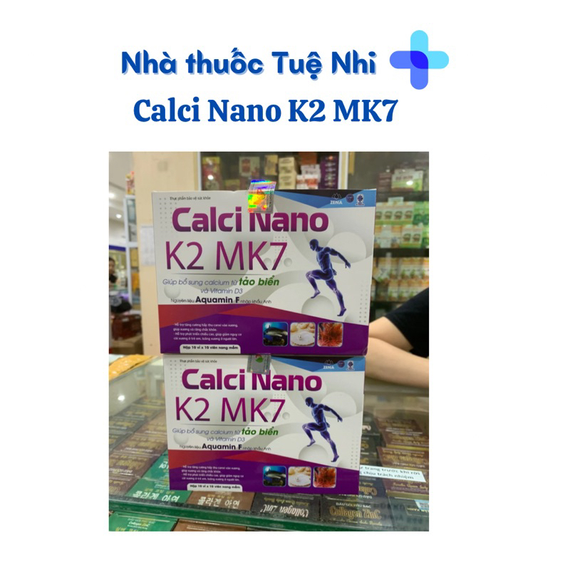 Viên Uống Calci Nano K2 MK7(h/100v) | Shopee Việt Nam