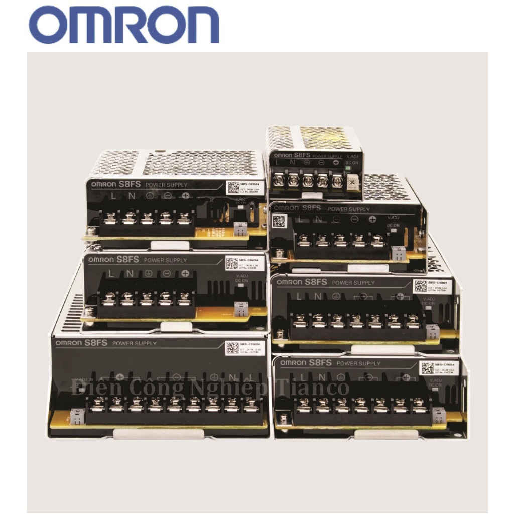 (OMRON) Bộ nguồn omron 24VDC S8FS-C01524 S8FS-C03524 S8FS-C05024 S8FS-C10024 S8FS-C15024 S8FS ...