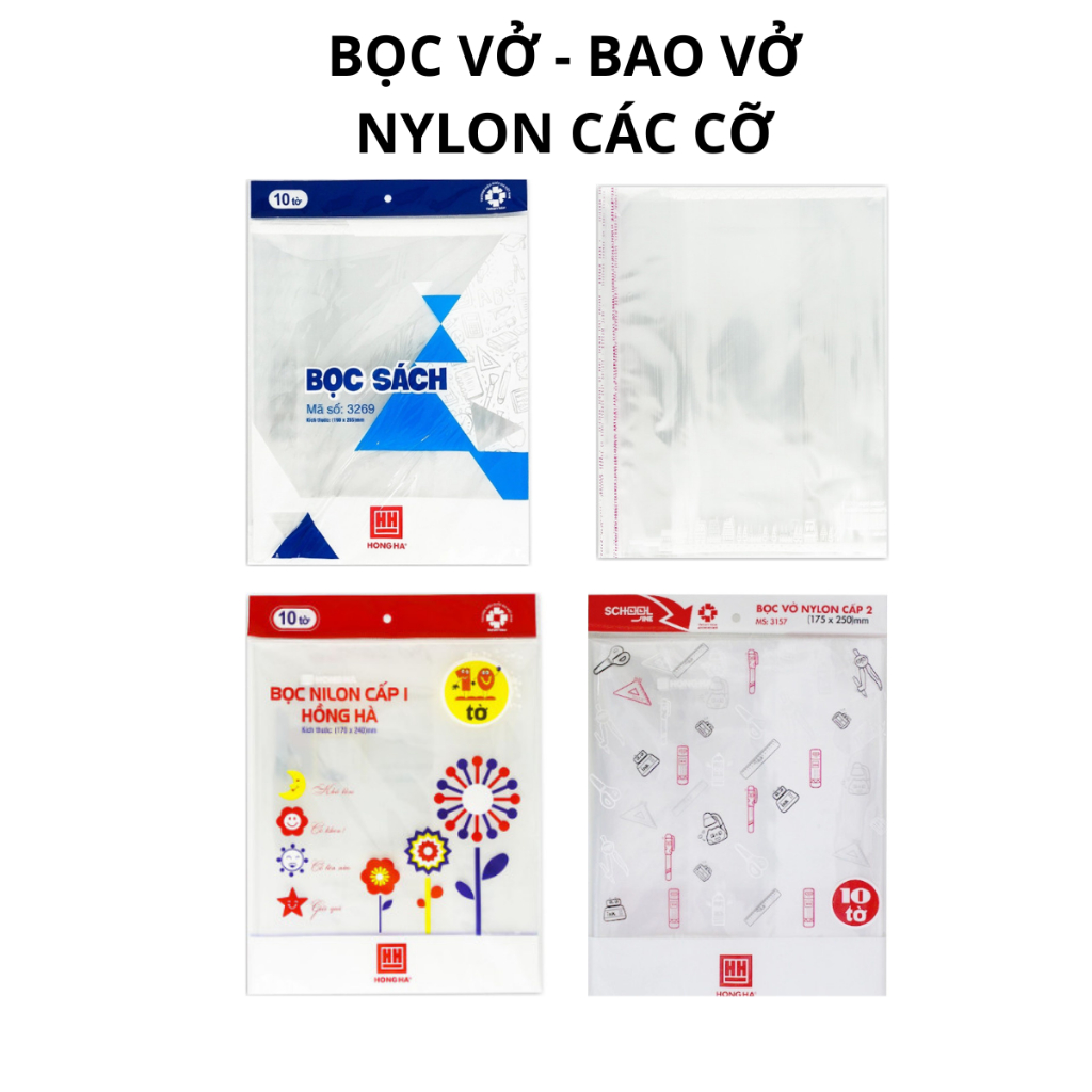 Bọc vở / bao vở / bọc sách giáo khoa ni lông các cấp - đủ các cỡ cho ...