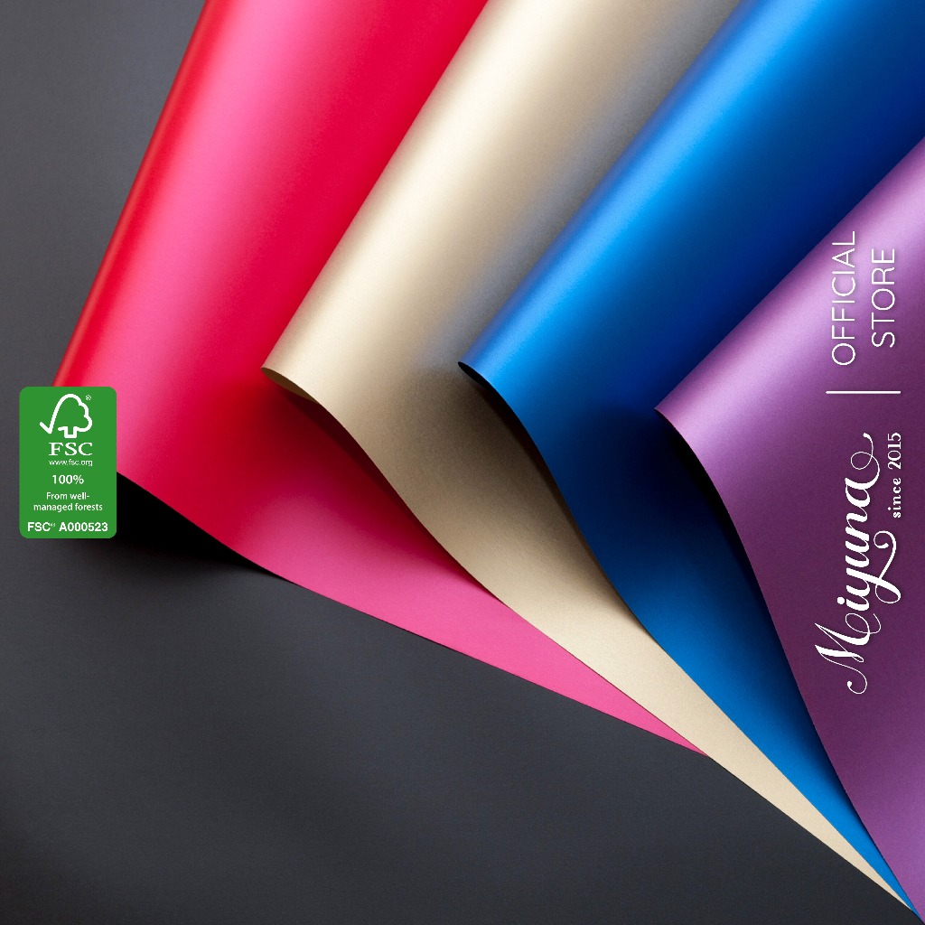 5 Tờ Giấy Nhũ So Silk MIYUNA 250gsm - A4 giấy Nhũ Kim Tuyến, So Silk ...