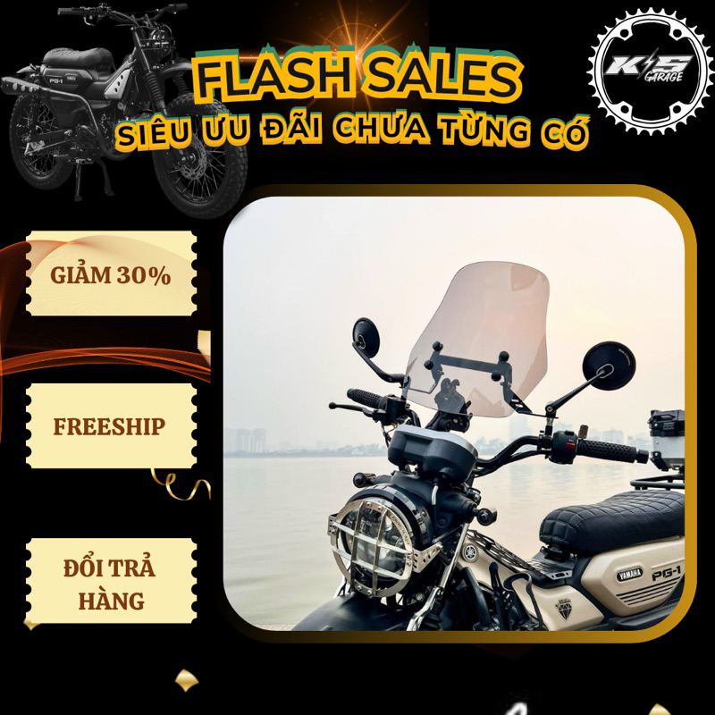 Kính Gió ADV v2 lắp chân gương dành cho mọi loại xe | Shopee Việt Nam