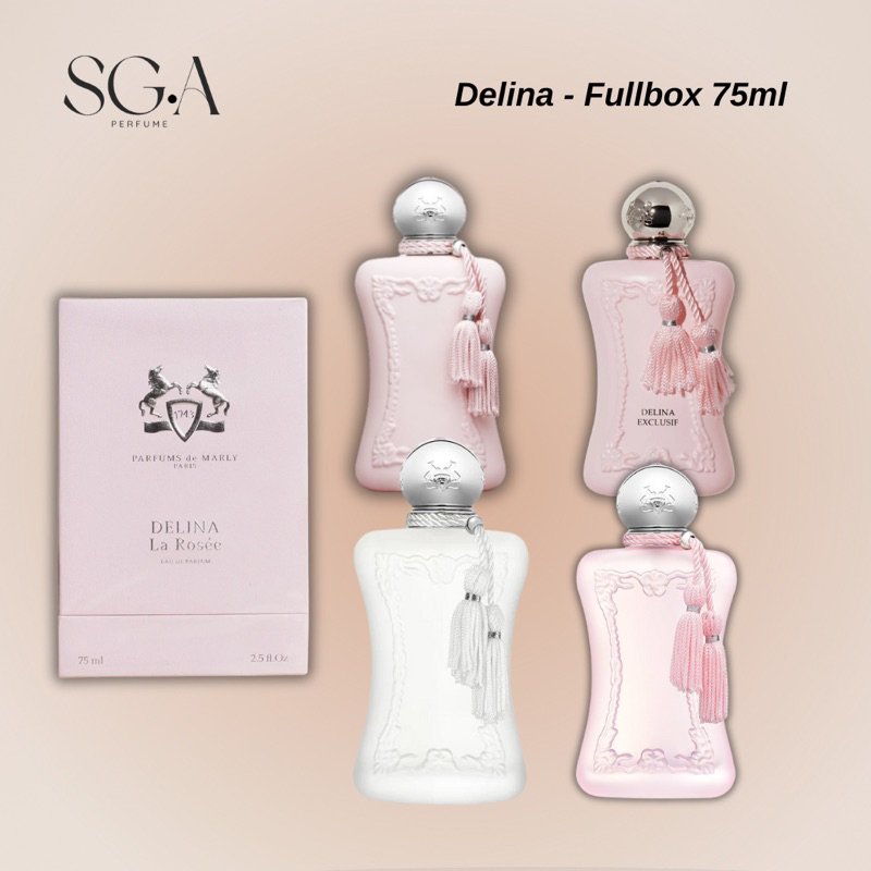 Nước Hoa PDM Delina • Exclusif, Valaya, EDP, La Rosee,.. Fullbox 75ml ...