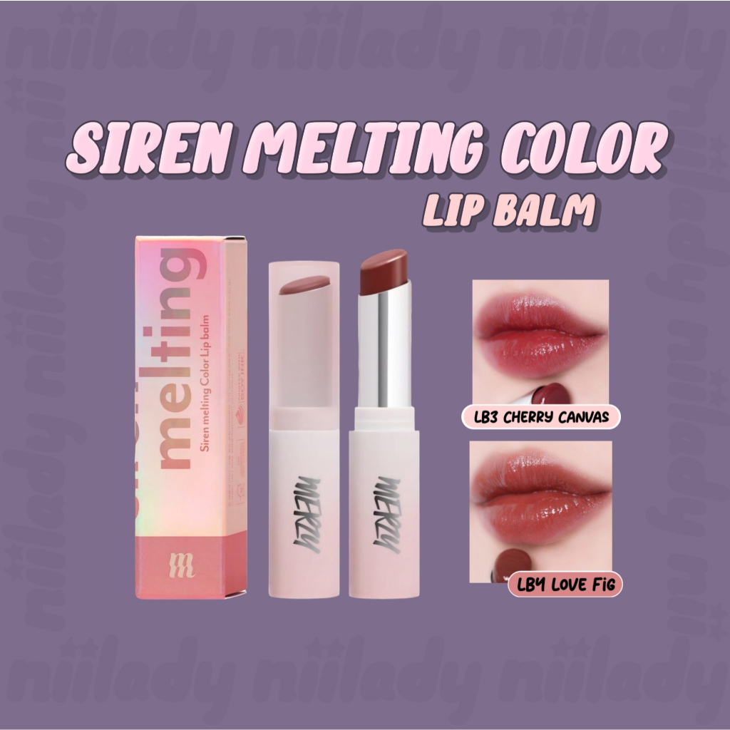 Son Merzy Siren Melting Color Lip Balm 3g | Shopee Việt Nam