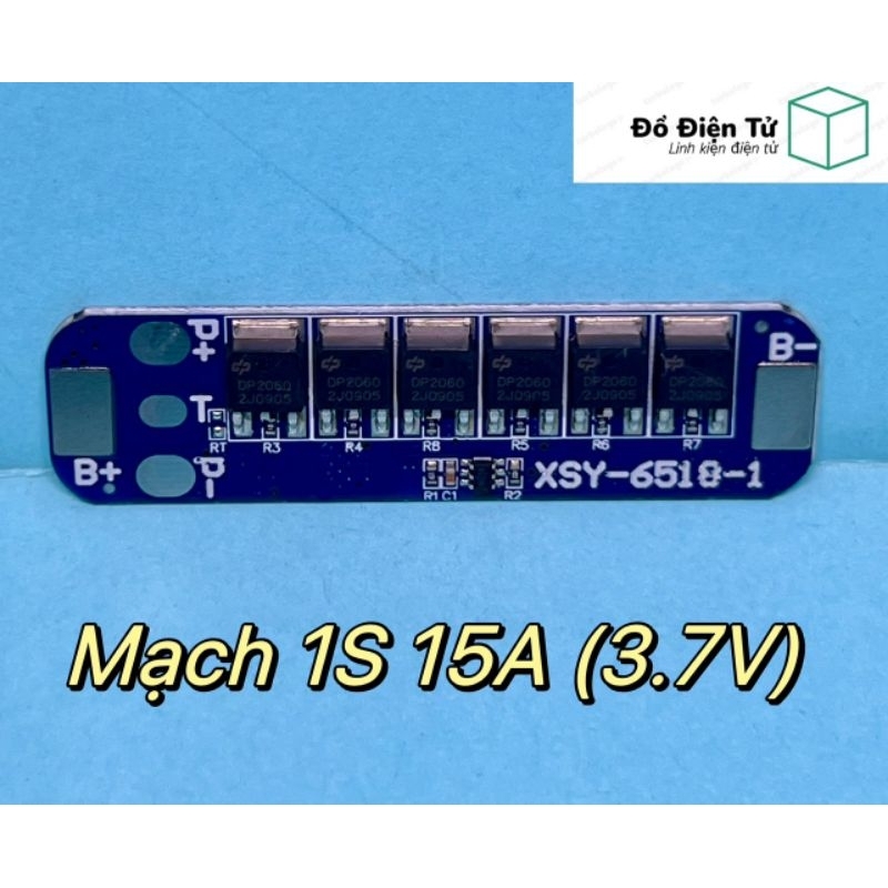 Mạch 1S 15A (3.7V) sạc và bảo vệ pin Lithium (Li-ion) 3.7V | Shopee Việt Nam
