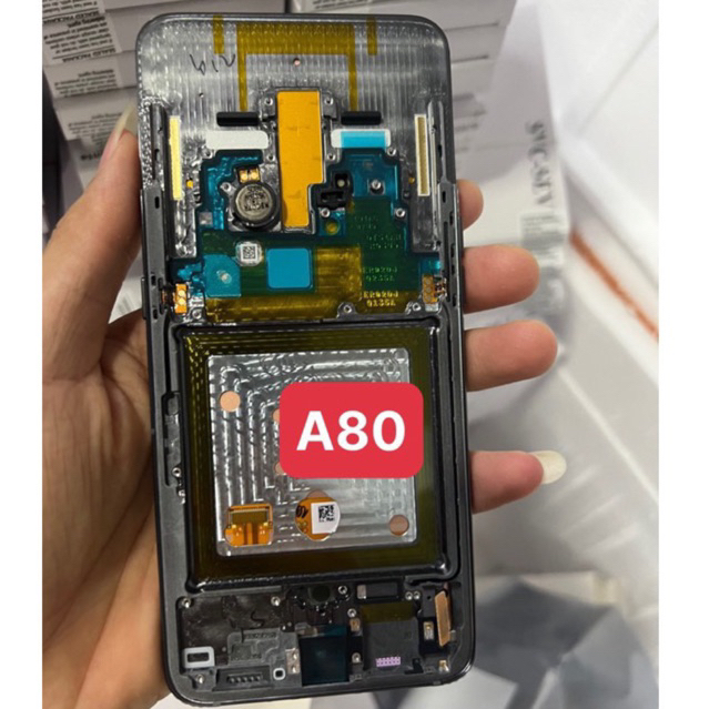 Màn hình Samsung A80 ( A805 ) zin hãng liền khung | Shopee Việt Nam