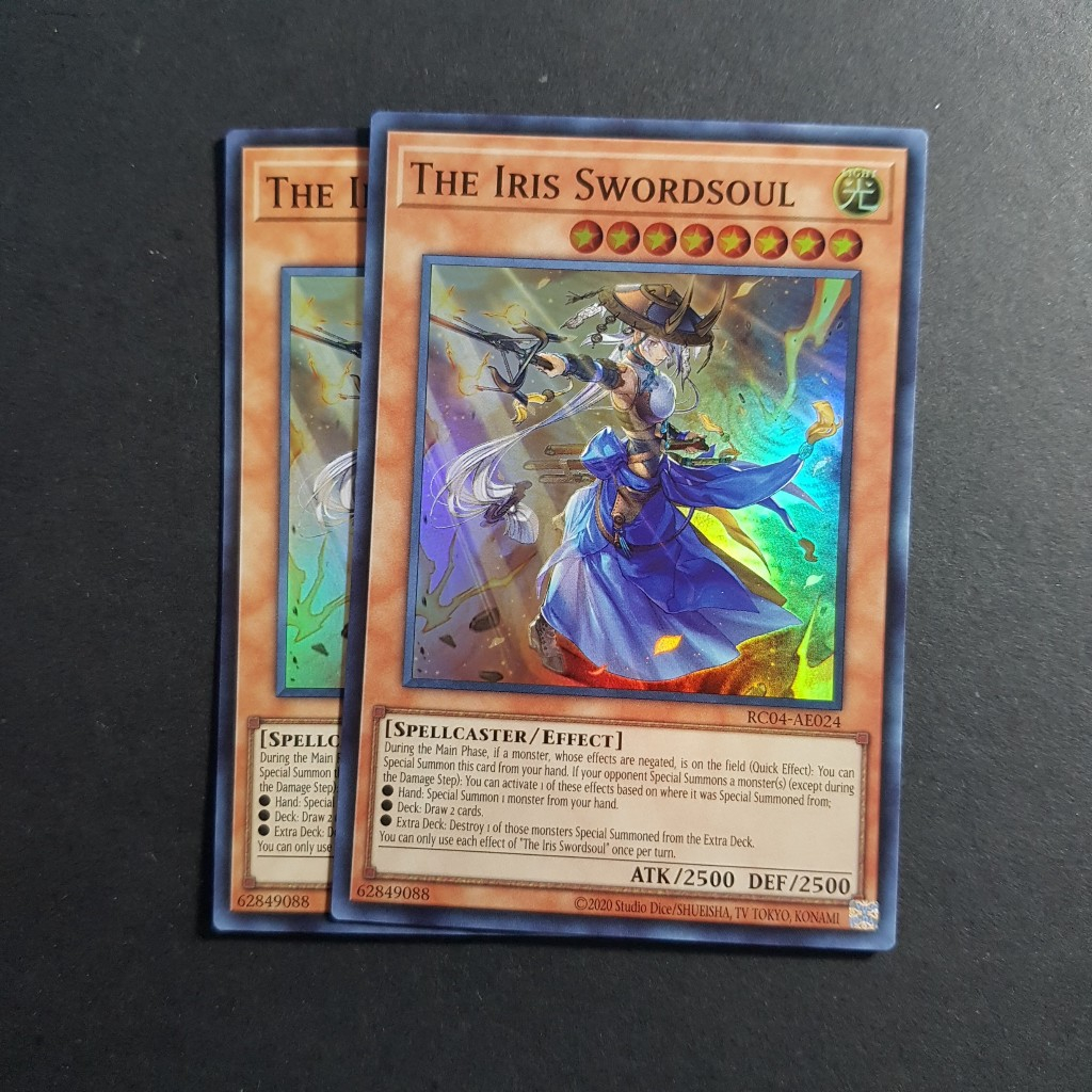 Lá thẻ bài The Iris Swordsoul - RC04-AE024 - Secret Rare | Shopee Việt Nam