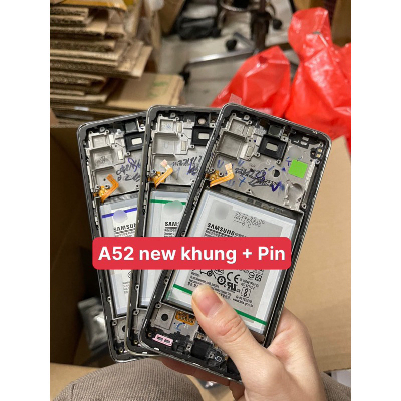 Màn hình Samsung A52s new hãng liền khung + Pin | Shopee Việt Nam