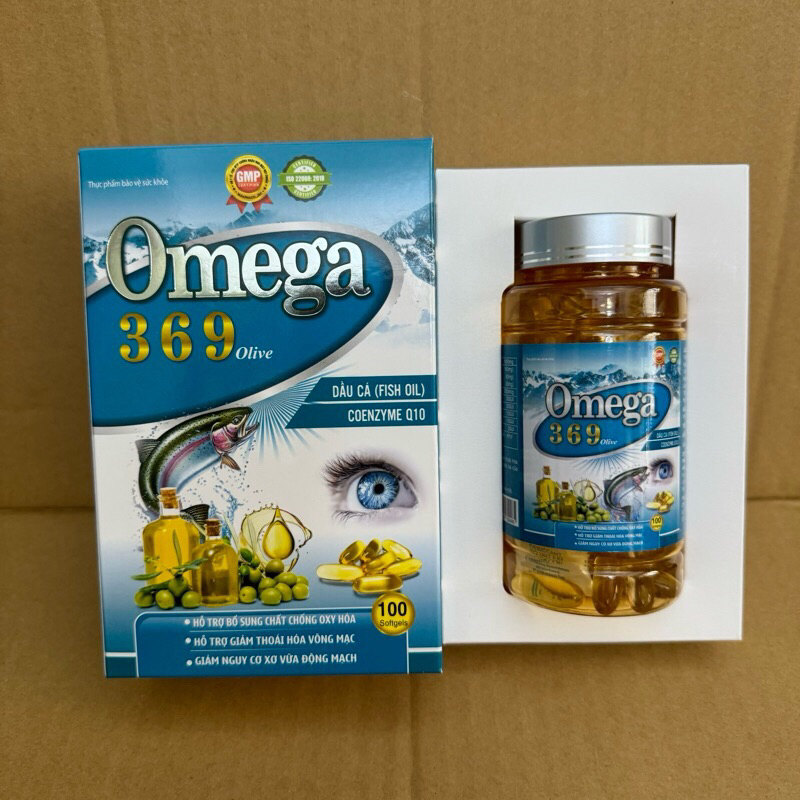 viên sáng mắt dầu cá omega3 6 9 Oliver hộp 100v | Shopee Việt Nam