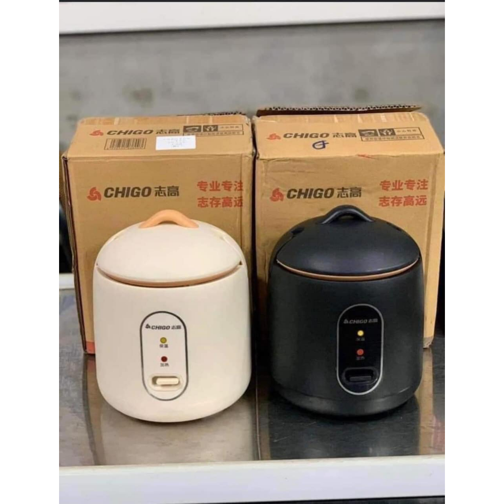 Nồi cơm điện Chigo dung tích 1,2 lít phù hợp với gia đình nhỏ, học sinh, sinh viên; nồi cơm điện ...