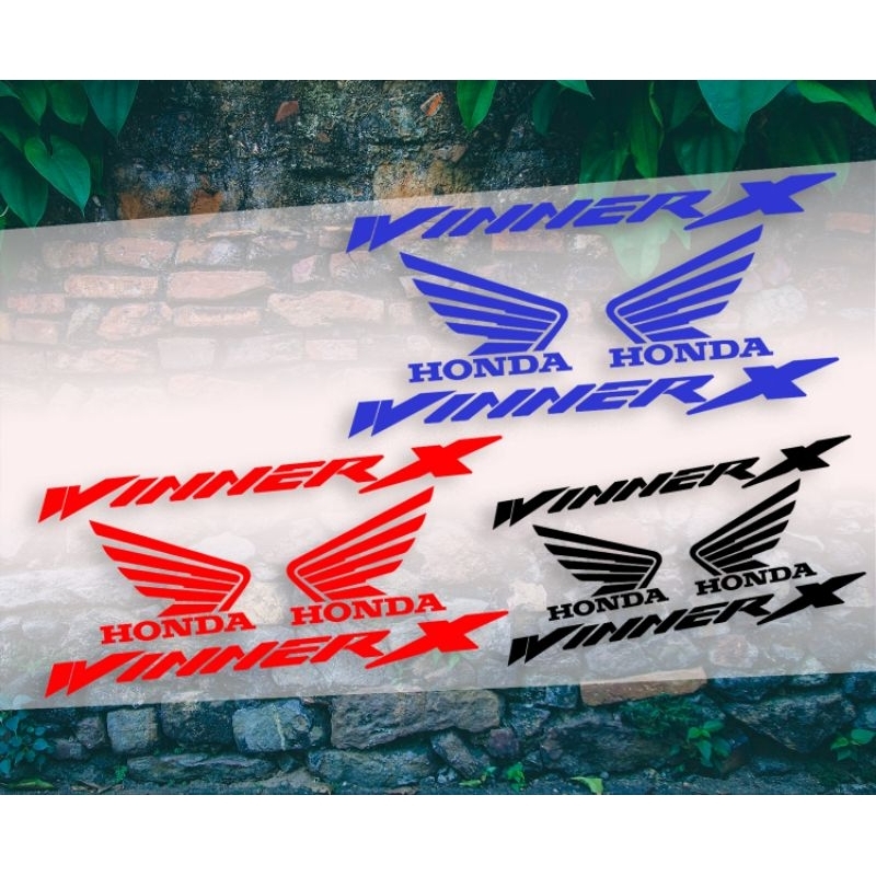 Tem Xe Honda Winner X -V3( RSX) Decal Định Hình Không Viền | Shopee ...