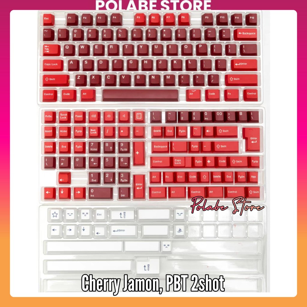 Keycap Rome Jamon cherry profile Keycap ABS PBT 8008 bàn phím cơ Polabe ...