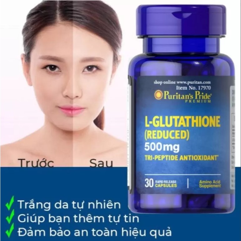 Viên uống trắng da DHC Adlay Extract (30 ngày) puritan's pride L ...