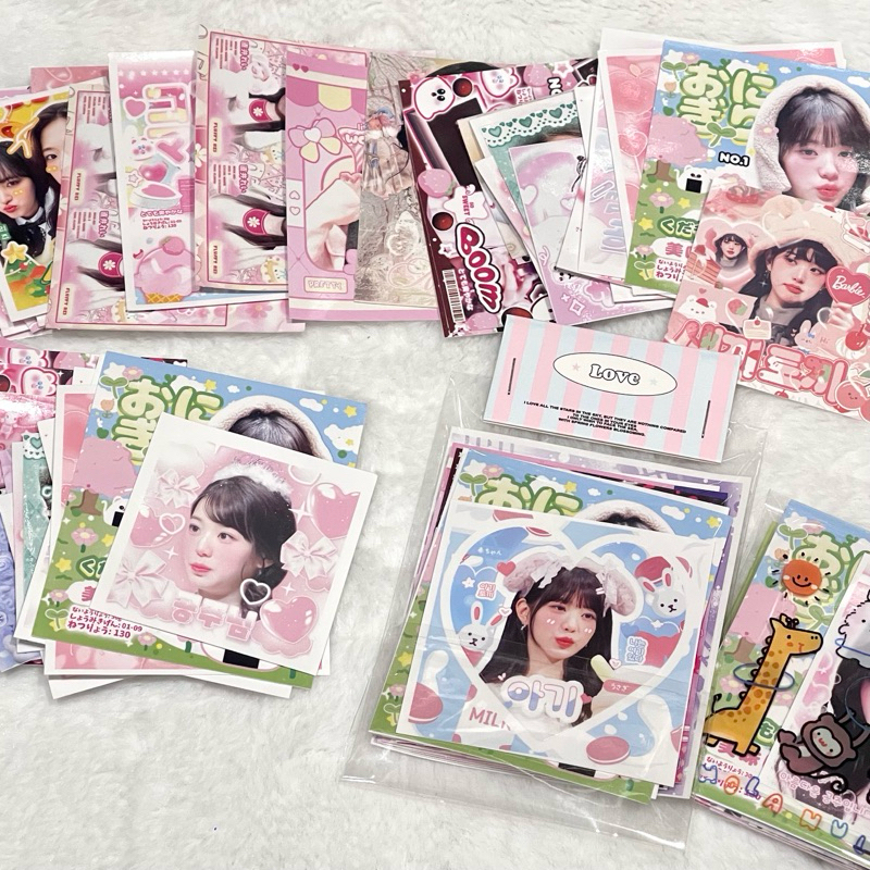 (Mẫu mới) Box mix sticker, hình dán IVE | Shopee Việt Nam