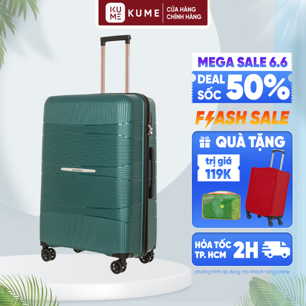 Vali Du Lịch KUME - Newline Cifton BP2328, Size 28, Nhựa PP Chống Bể Vỡ ...