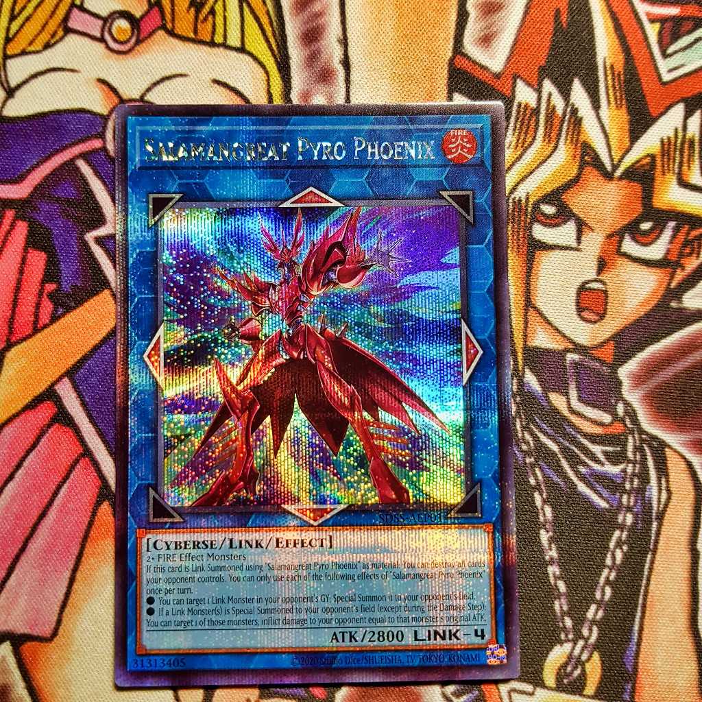 Thẻ bài Yugioh chính hãng | Salamangreat Pyro Phoenix (AE) | Shopee Việt Nam